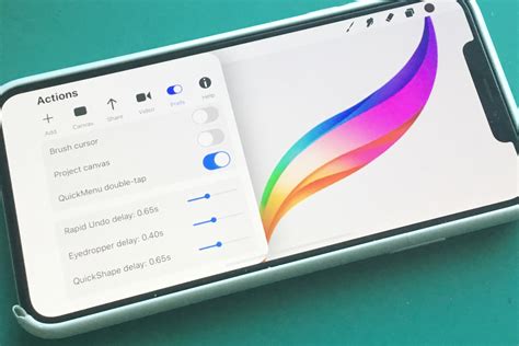 procreate quickmenu drivedop