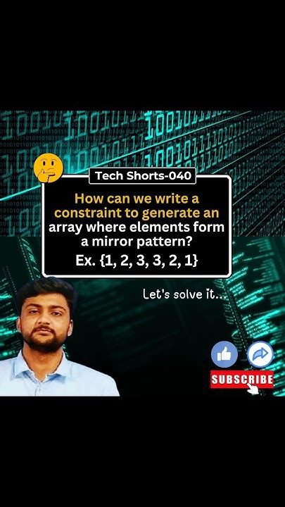 Creating A Mirror Pattern In Systemverilog Arrays Vlsi