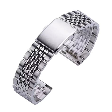 Wsc Beads Of Rice Bracelet Stainless Steel Quick Release Watch