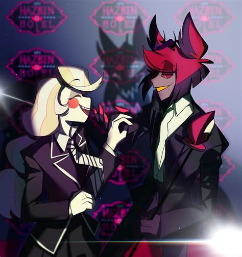 Charlie Morningstar And Alastor Hazbin Hotel Drawn By Xixixixi Danbooru