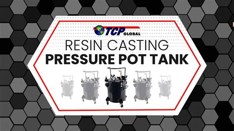 Tcp Global Resin Casting Pressure Pot Tank Youtube