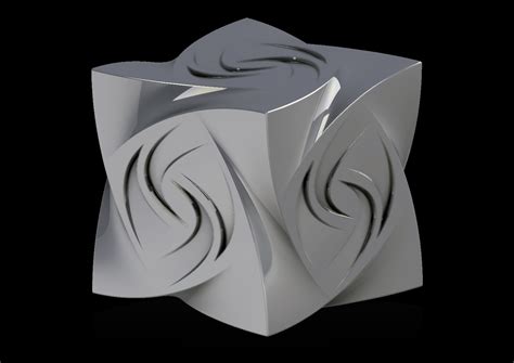 3d Model Cube Stone Turbosquid 2158584