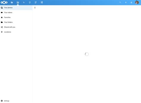 photos page periodically gets stuck loading · issue 629 · nextcloud photos · github
