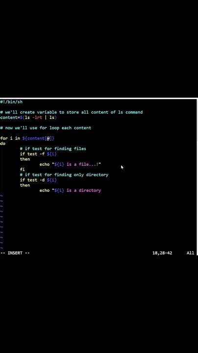 Shorts Find And List Out Files Directories Using Shell Script In Linux Youtube