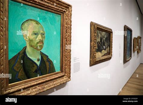 Vincent Van Goghs Self Portrait Dedicated To Paul Gauguin 1888 Display