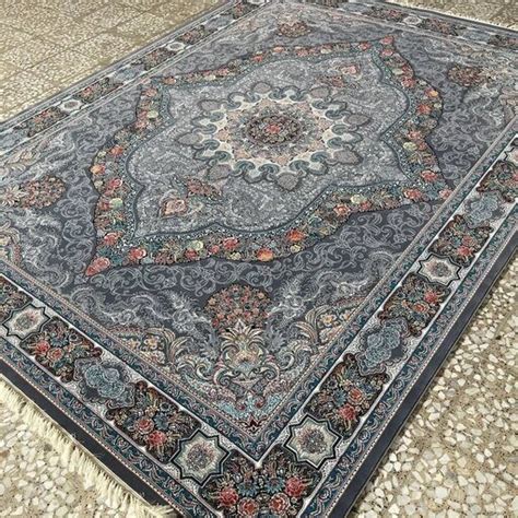 خرید و قیمت فرش 700 شانه اصل 9 متری نقشه کارینا دلفینی تراکم 2550 ترب