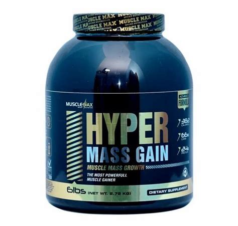 Muscle Max Hyper Mass Gain At ₹ 3799 Jar Protein Powder In New Delhi