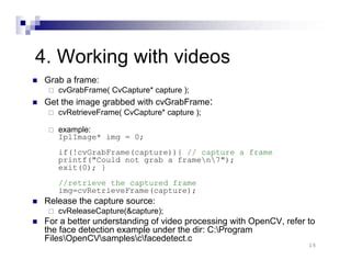A Basic Introduction To Open Cv For Image Processing Pdf