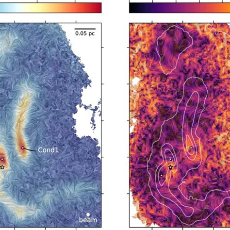 Line Integral Convolution Of The ∇v Lsr Field Overlaid On The