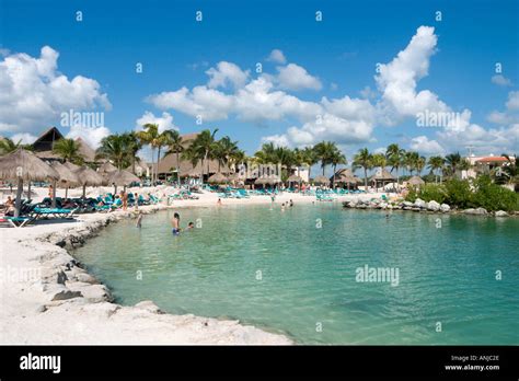 Beach Outside Hotel Catalonia Riviera Maya Puerto Aventuras Riviera