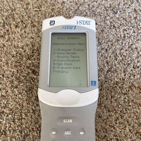 Abbott I Stat 1 300 G Wireless Hematology Handheld Analyzer System Update Needed Ebay