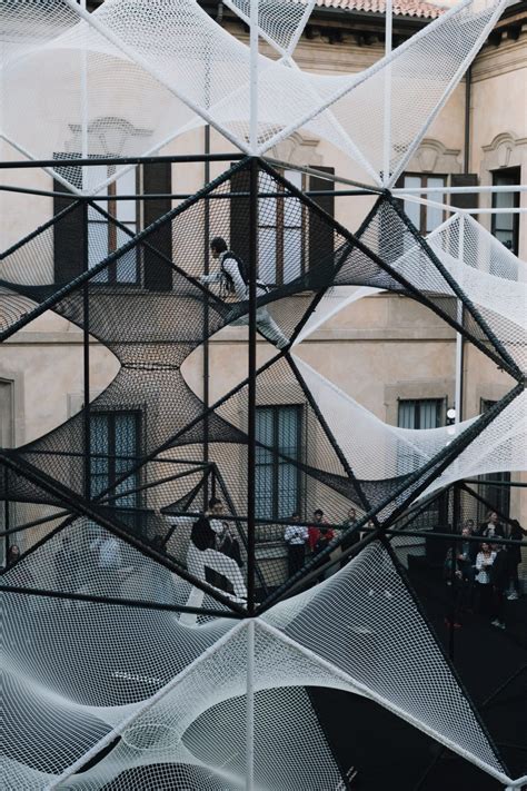 Porsches 1960s Houndstooth Inspires Installation At Milan Design Week