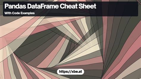 Pandas Dataframe Essential Operations And Manipulations Youtube
