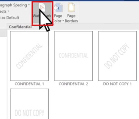 How To Add A Watermark In Word To All Pages On One Page
