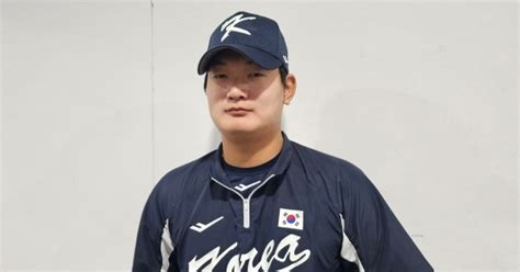 문 동주 형이 떨어지면 죽는다고… 한화 유일 대표팀 승선 김서현 향한 애정 담긴 농담