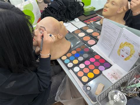 에스비에스sbs아카데미뷰티스쿨학원 부산미용학원ㅣ부산메이크업학원ㅣ부산네일학원ㅣ부산헤어학원ㅣ부산피부학원 ‎미용사메이크업 국가자격증 4과제 미디어수염 수험시간