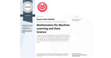 Machinelearning Datascience Mathematics Reyam S Albalihi 10 Comments