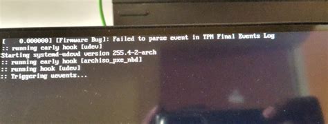 Latest Arch Iso Build Black Screening After This ↓ R Archlinux