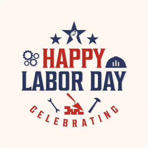 Vintage Labor Day Clipart