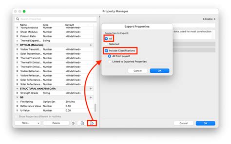 How To Export Properties From One File To Another Support Site