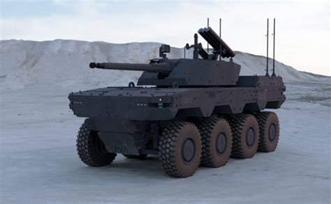 Robotic Combat Vehicle Technology Set For Idex 2025 Launch Defense