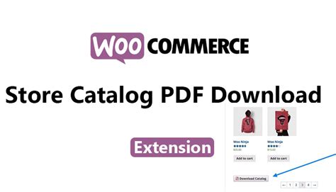WooCommerce Store Catalog PDF Download Extension Gplplace
