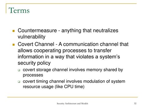 Ppt Security Architecture And Models Powerpoint Presentation Free Download Id431804