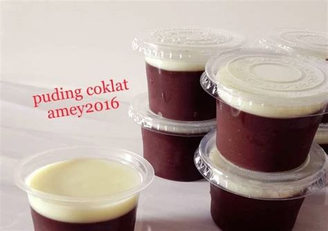 Resep Puding Coklat Yg Nyoklat Bangettt Oleh Amei Recept