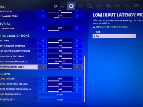 Im On Ps5 And I Want To Disable Low Input Latency Mode But Its Not