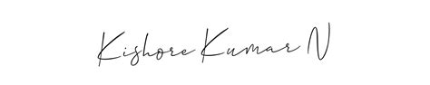 87 Kishore Kumar N Name Signature Style Ideas Wonderful E Sign