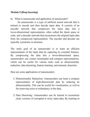 Deep Learning Notes For Easy Access KTU Studocu