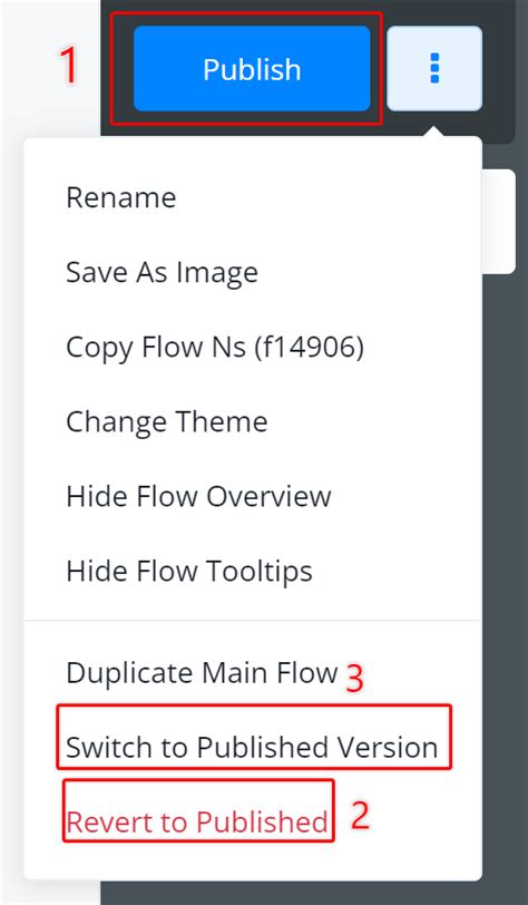 Publish Version And Draft Version