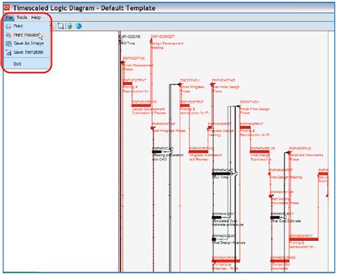 Reviewing And Exporting Projects Using A Time Scaled Logic Drmcnatty
