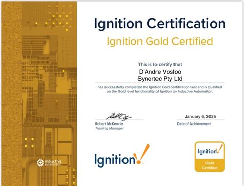 Im Happy To Share That Ive Obtained A New Certification Ignition
