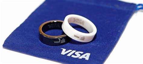 Кольцо VISA для оплаты покупок в магазине