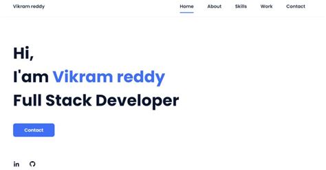 My New Portfolio Page Is Live Vikram Reddy Annem Posted On The Topic