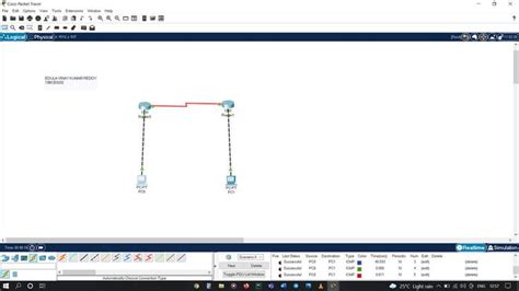 Designing A Serial Port Configuration Using Cisco Packet Tracer
