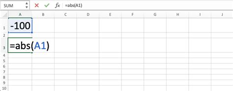 Cara Menggunakan Fungsi Abs Pada Excel Kegunaan Contoh Dan Penulisan