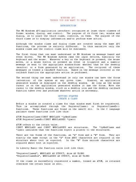 Windows Api 1 Pdf