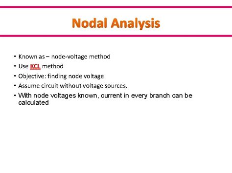 Chapter 3 Methods Of Circuit Analysis I Methods