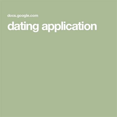 Dating Application Find Your Perfect Match