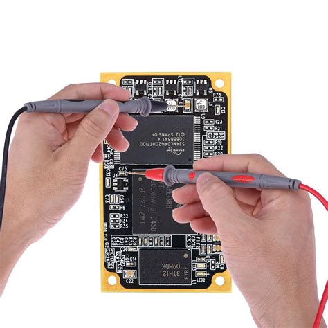 1 Pair 10a Ammeter Test Cord Useful Universal Mult Grandado