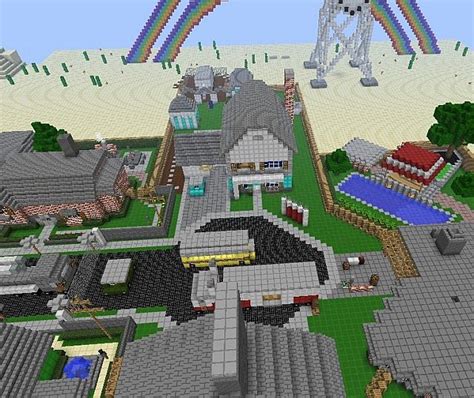 Nuketown Hide And Seek Minigame 3000 Downloads Minecraft Map
