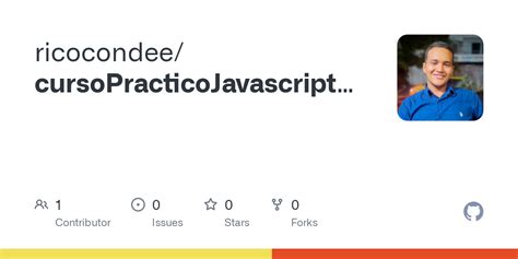 Github Ricocondee Cursopracticojavascript Platzi