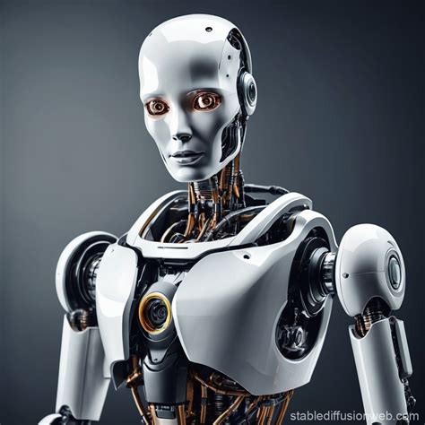 Ai Robotic Poster Stable Diffusion Online