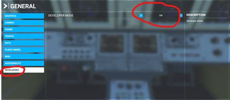 MSFS Developer Mode Microsoft Flight Simulator Mudspike Forums