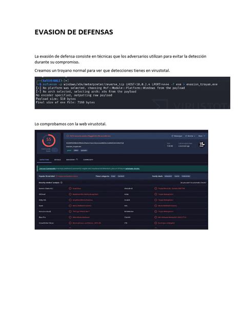 Teoria Evasion De Defensas Pdf
