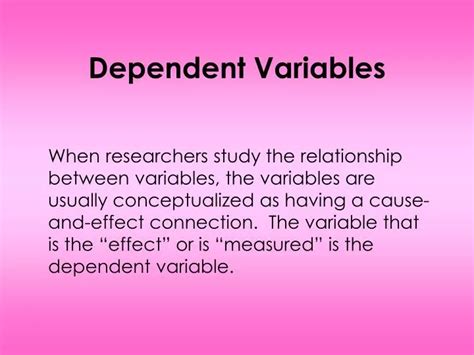 ppt dependent variables powerpoint presentation free download id 565474