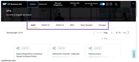 SAP Interfaces Exploring The SAP API Business Hub Techlorean