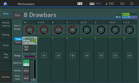 Using Faders On Master Keyboard To Use As Drawbars On MODX MODX MODX Series Synthesizers